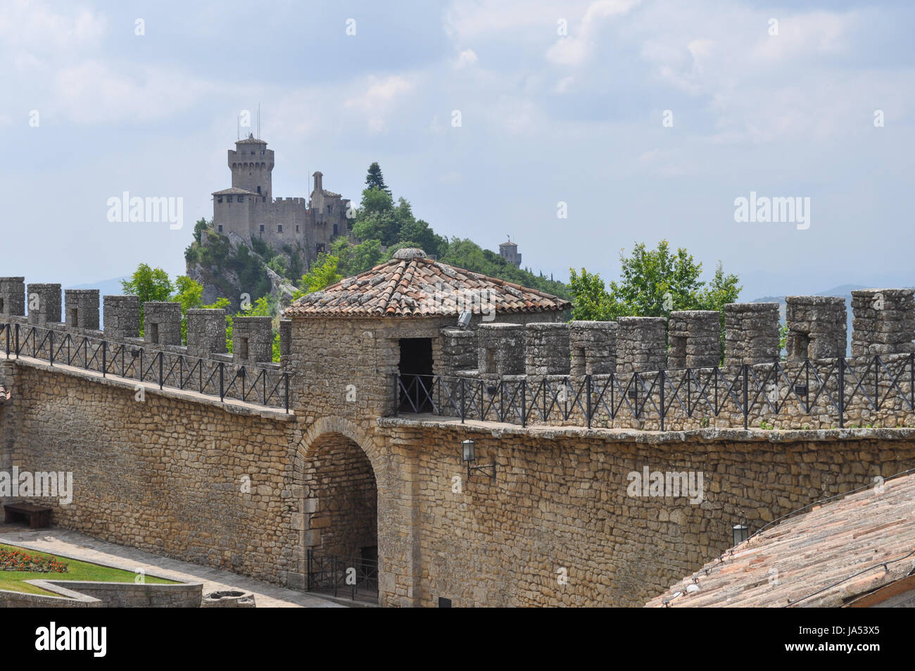 tower, stone, style of construction, architecture, architectural style ...