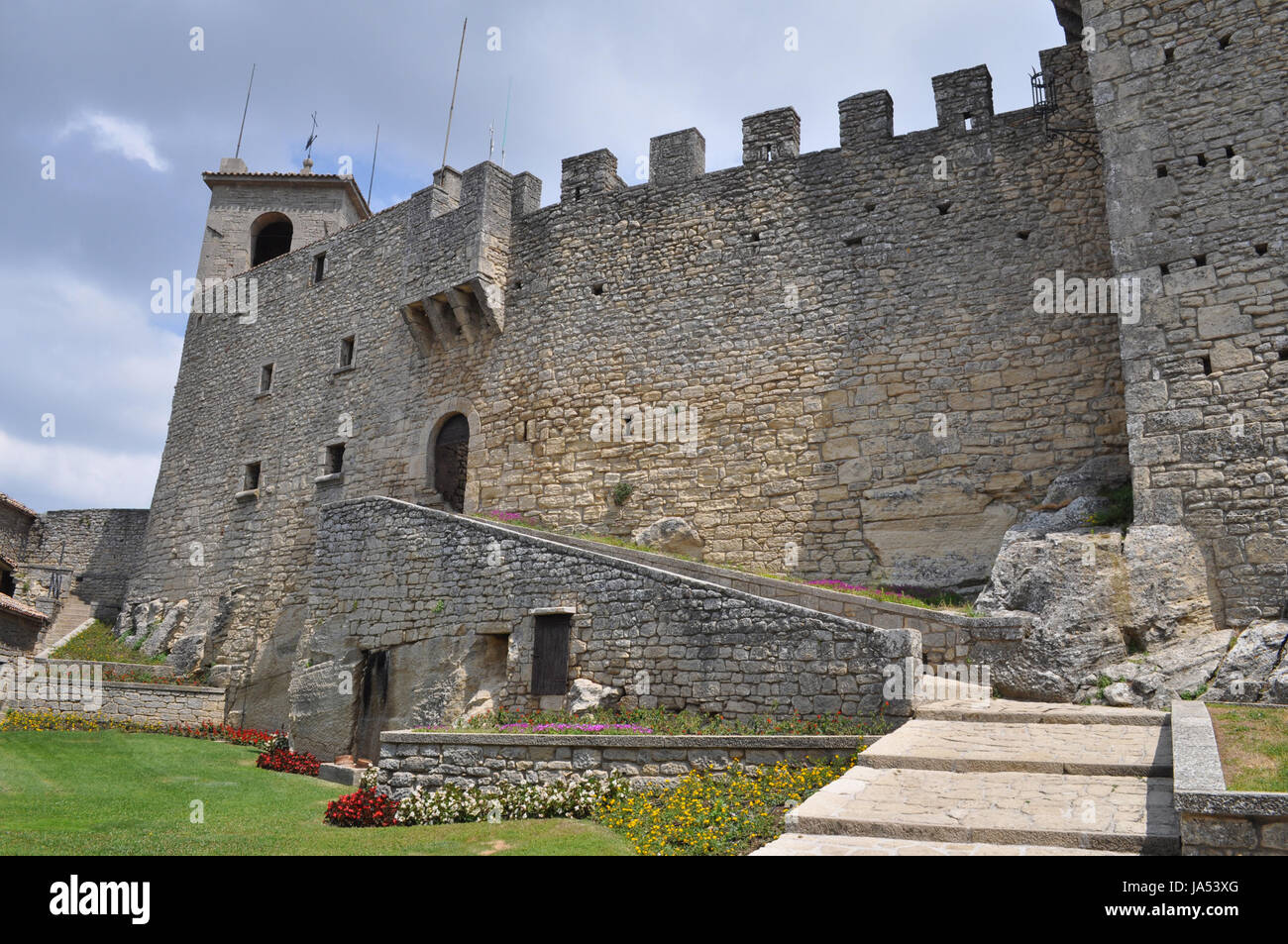 tower, stone, style of construction, architecture, architectural style ...