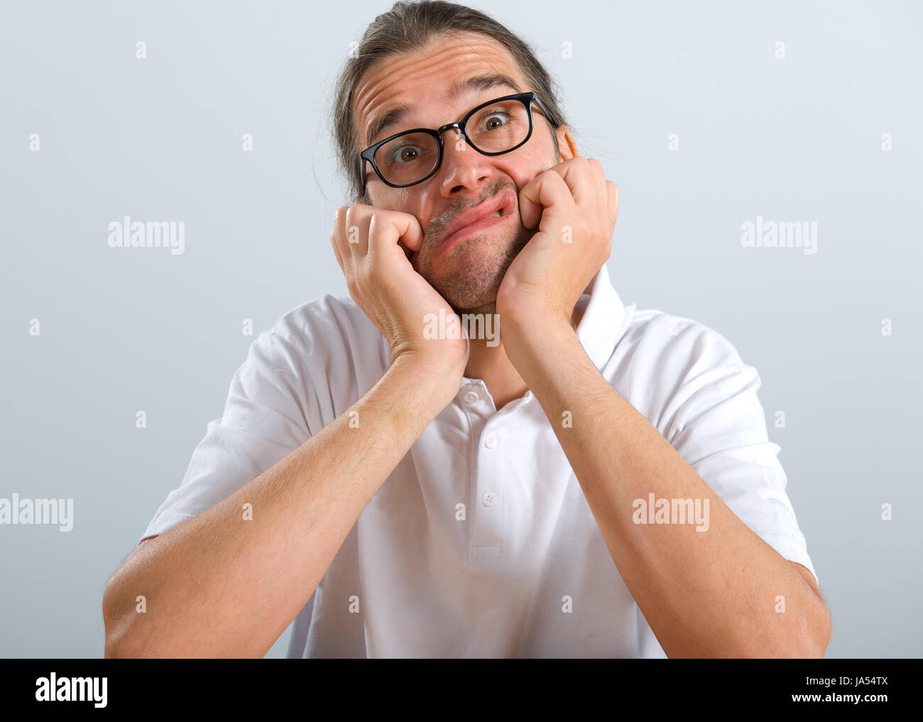 witty, grimace, funny, fatuous, barefacedness, man, make, male ...