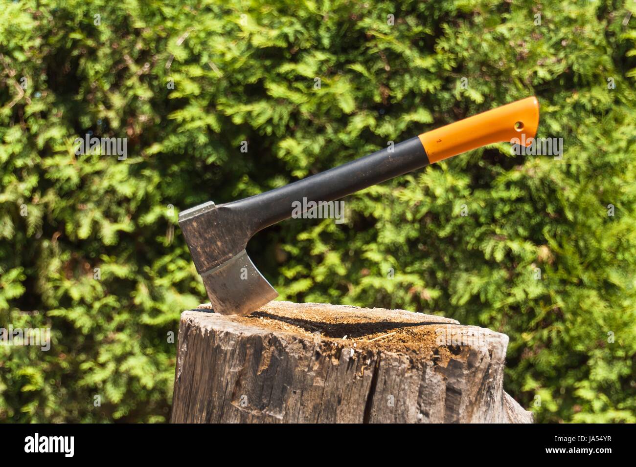 Chopping timber hi-res stock photography and images - Alamy