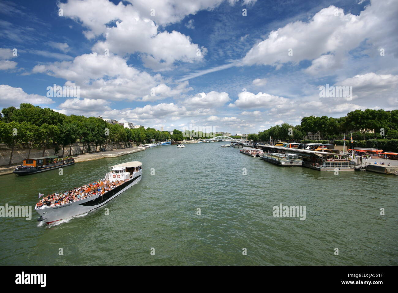 metropolis, paris, france, capital, seine, boat, river, water, rowing ...