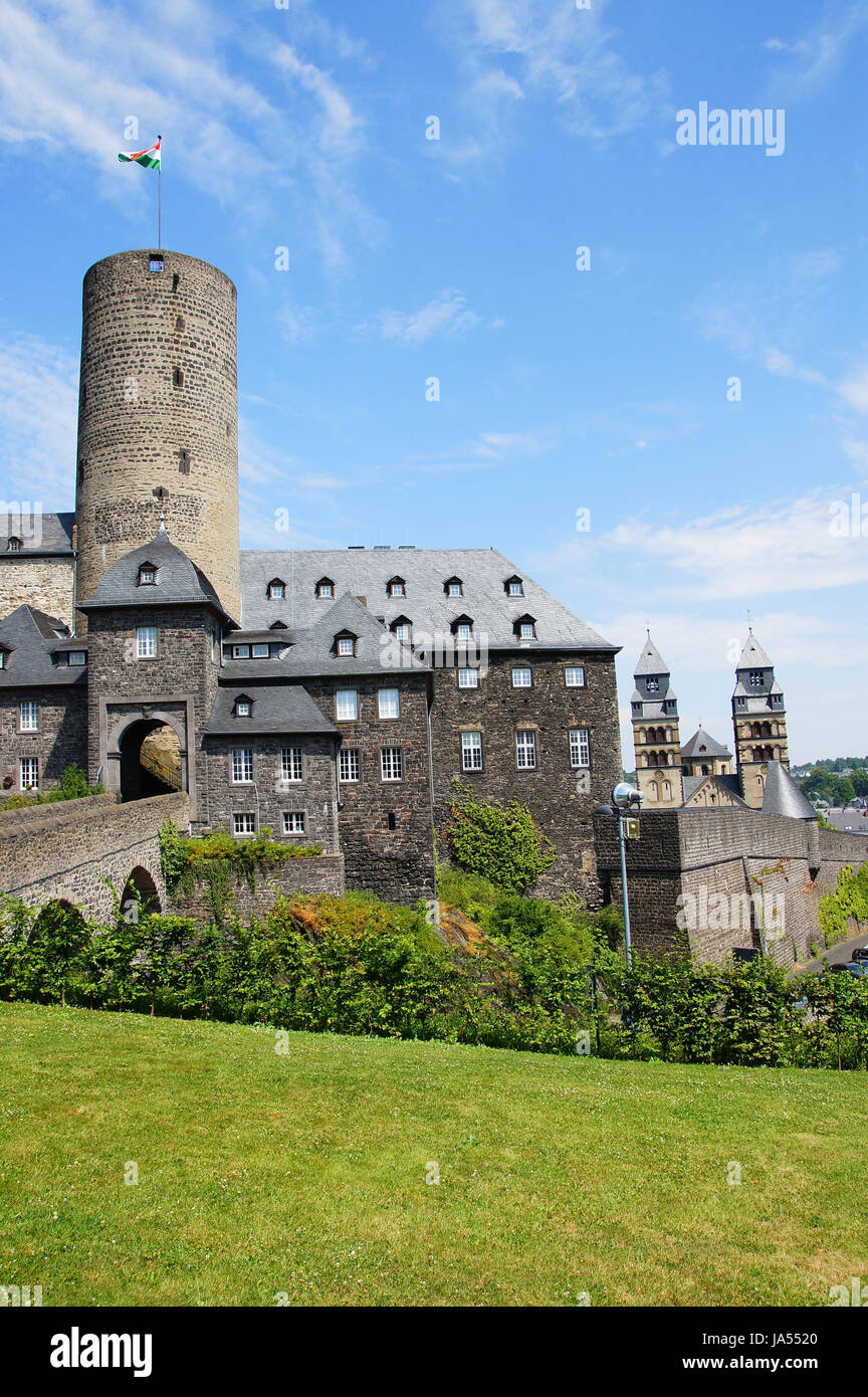 genoveva castle in mayen Stock Photo - Alamy