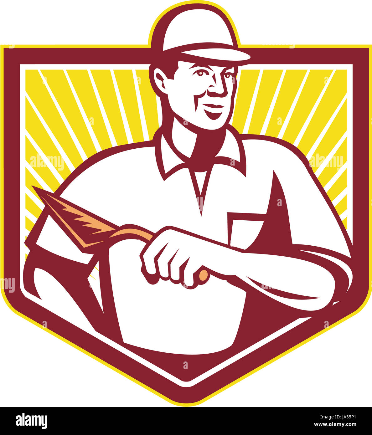 craftsman, tradesman, handicraftsman, industrial, male, masculine Stock ...