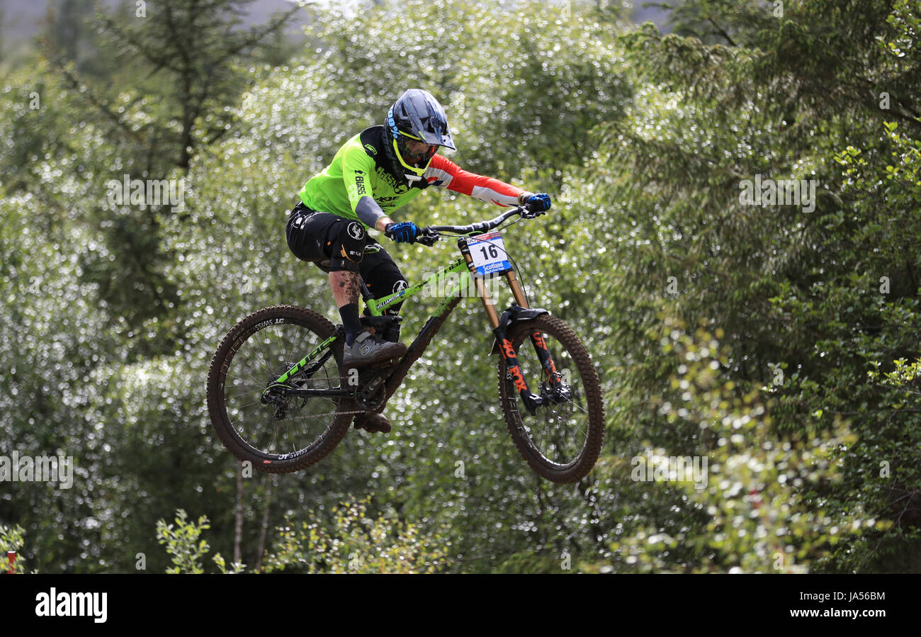 Greg Williamson of Cube Global Squad during day two of the 2017 UCI ...