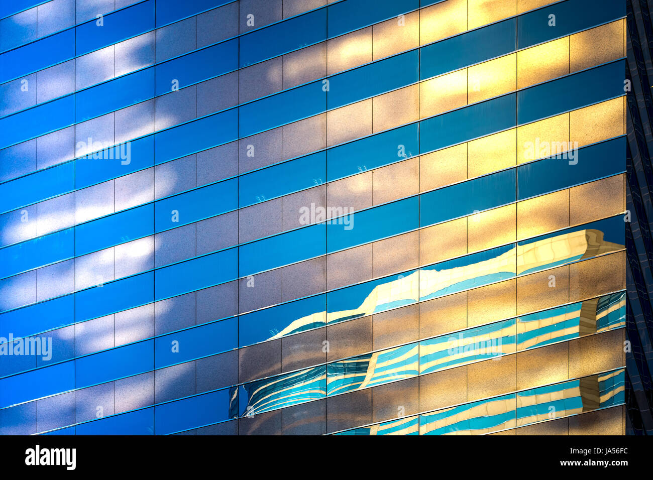 windows of commercial building in Hong Kong Stock Photo - Alamy