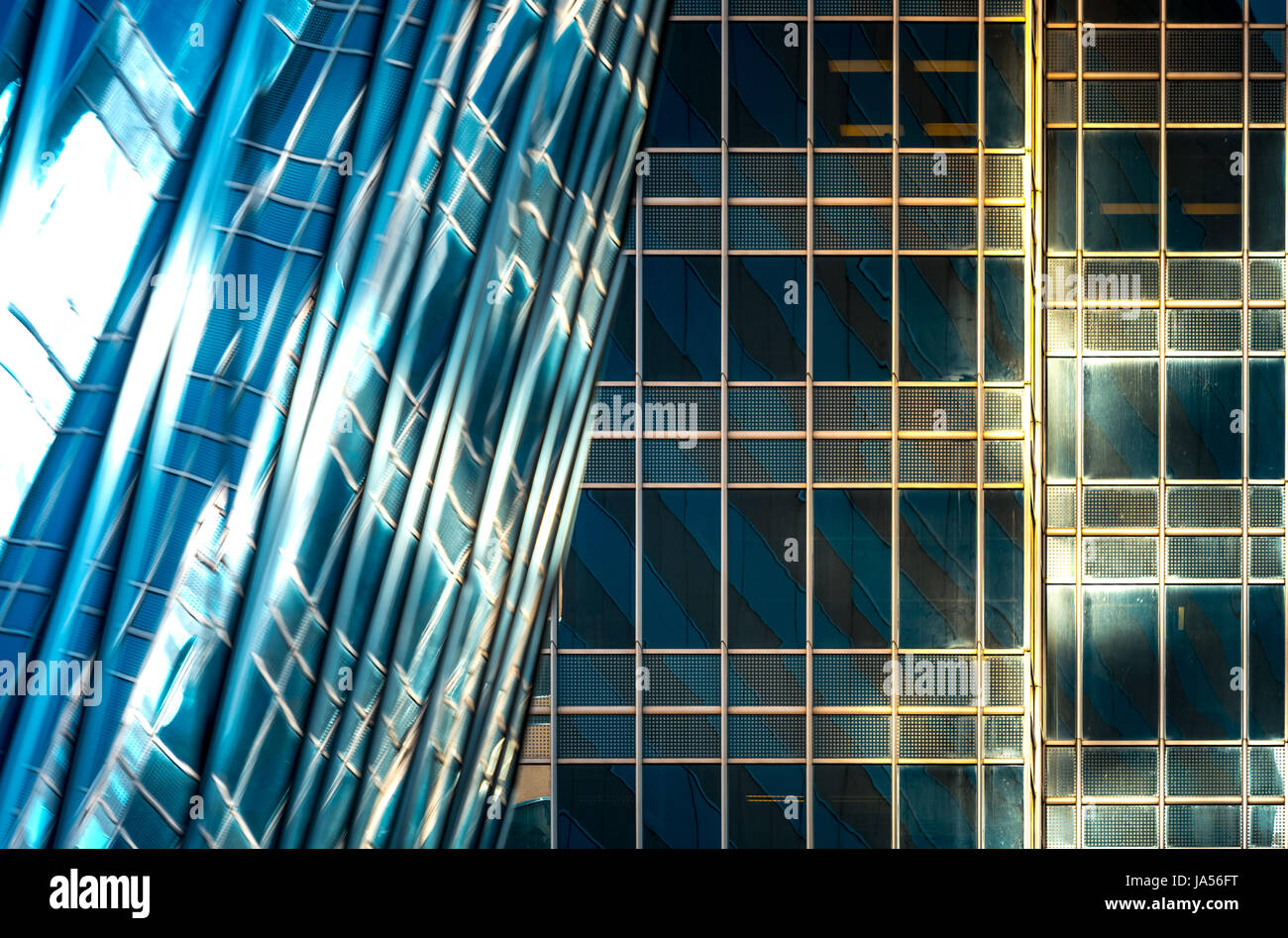 windows of commercial building in Hong Kong Stock Photo - Alamy