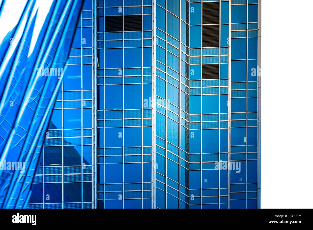 windows of commercial building in Hong Kong Stock Photo - Alamy