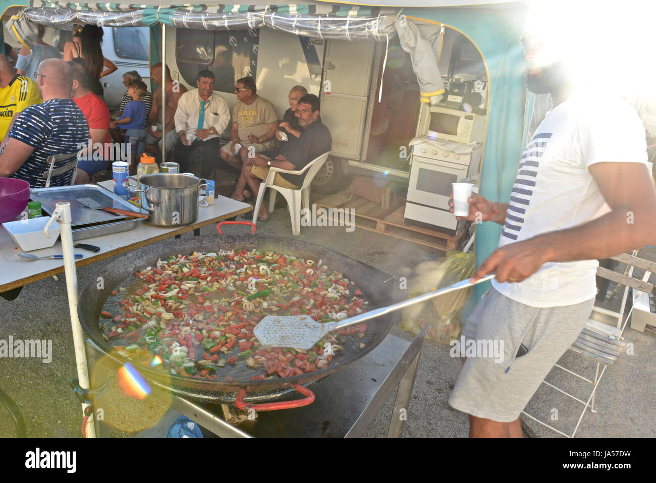 Gypsies camp hi-res stock photography and images - Alamy