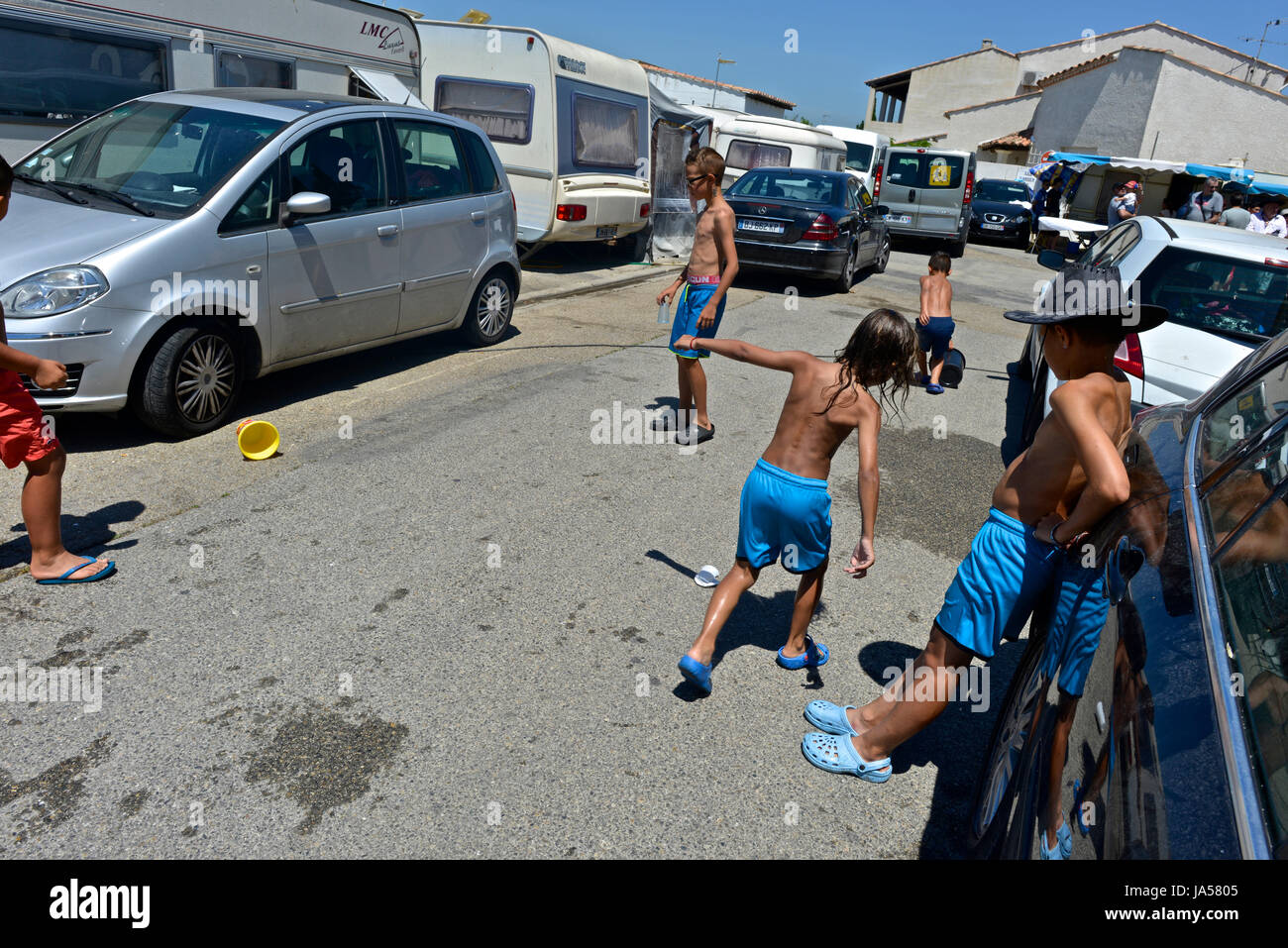 Gypsies camps hi-res stock photography and images - Alamy