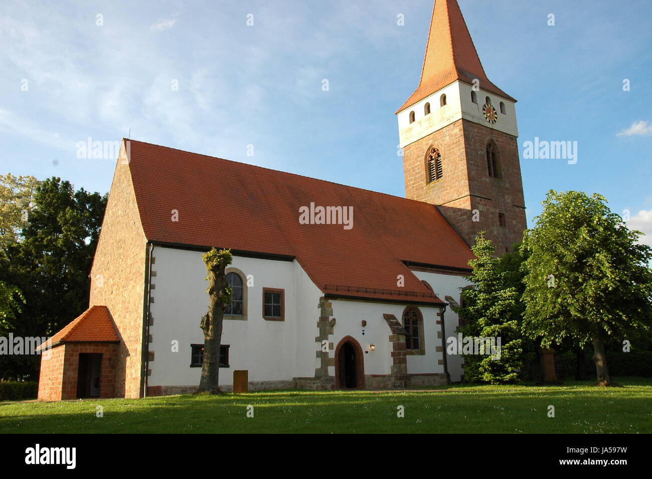 story, church, evangelic, building of historic importance, historical ...