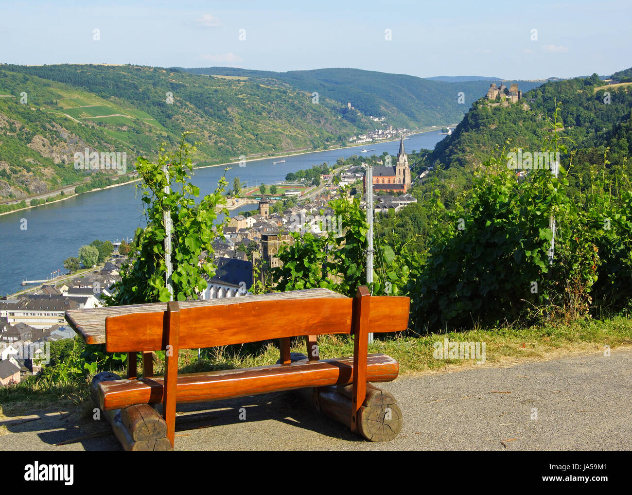 Weinbaugebiet Mittelrhein High Resolution Stock Photography and Images ...