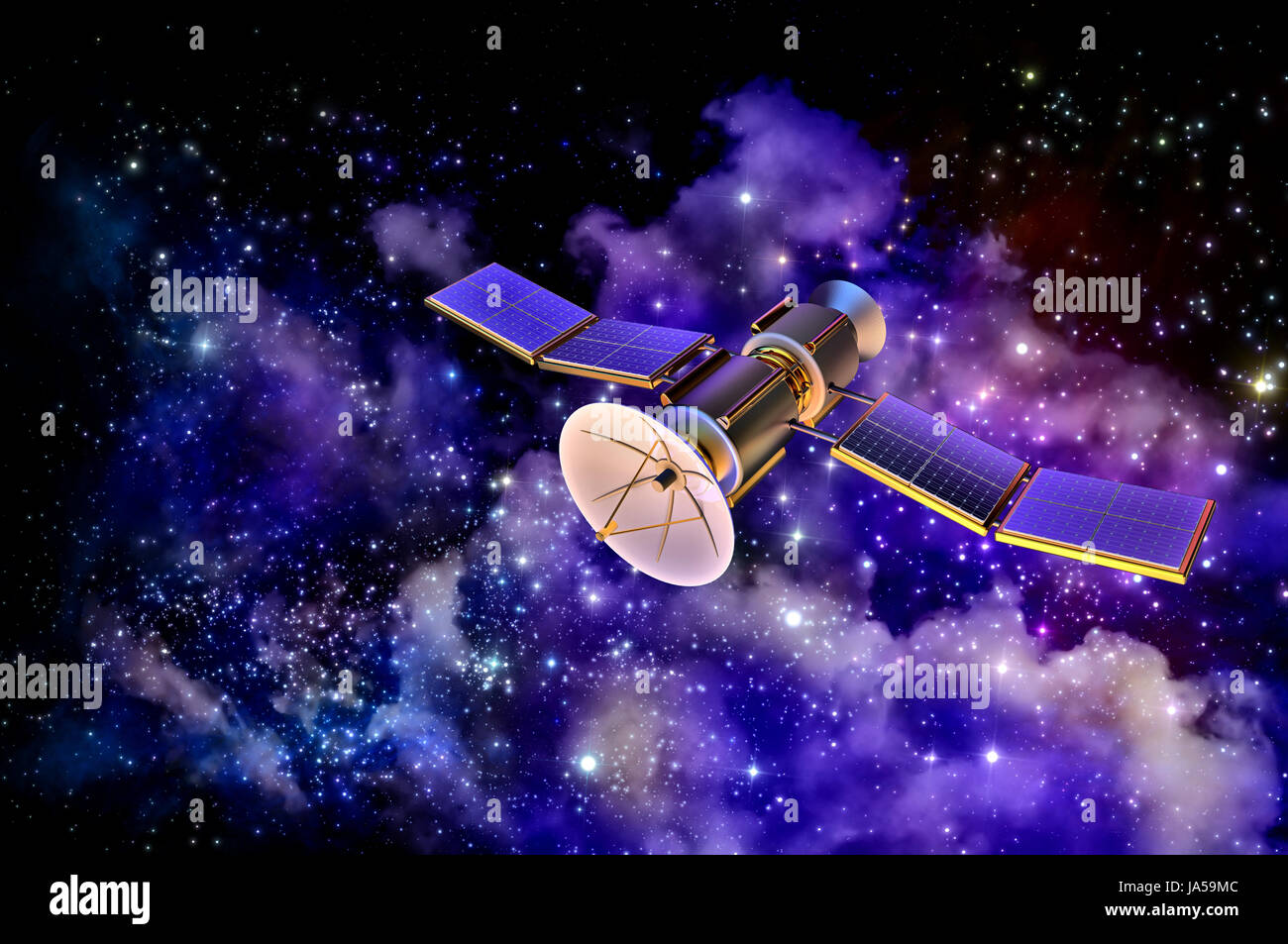 sign, signal, station, blue, space, cosmos, science, navigation ...