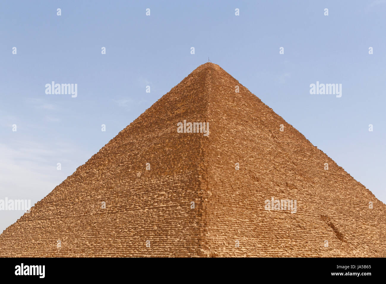 Great Pyramid of Cheops in Giza Stock Photo - Alamy