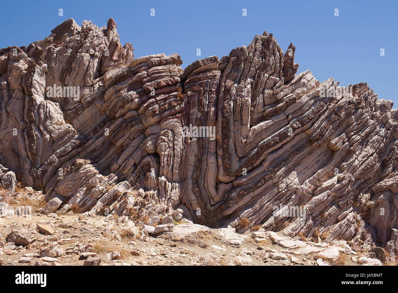 greece, rock, limestone, geology, sediments, wrinkle, crete, greece ...
