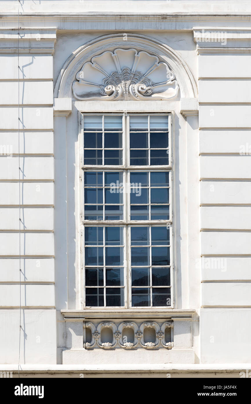 window, porthole, dormer window, pane, vienna, reflection, austria ...