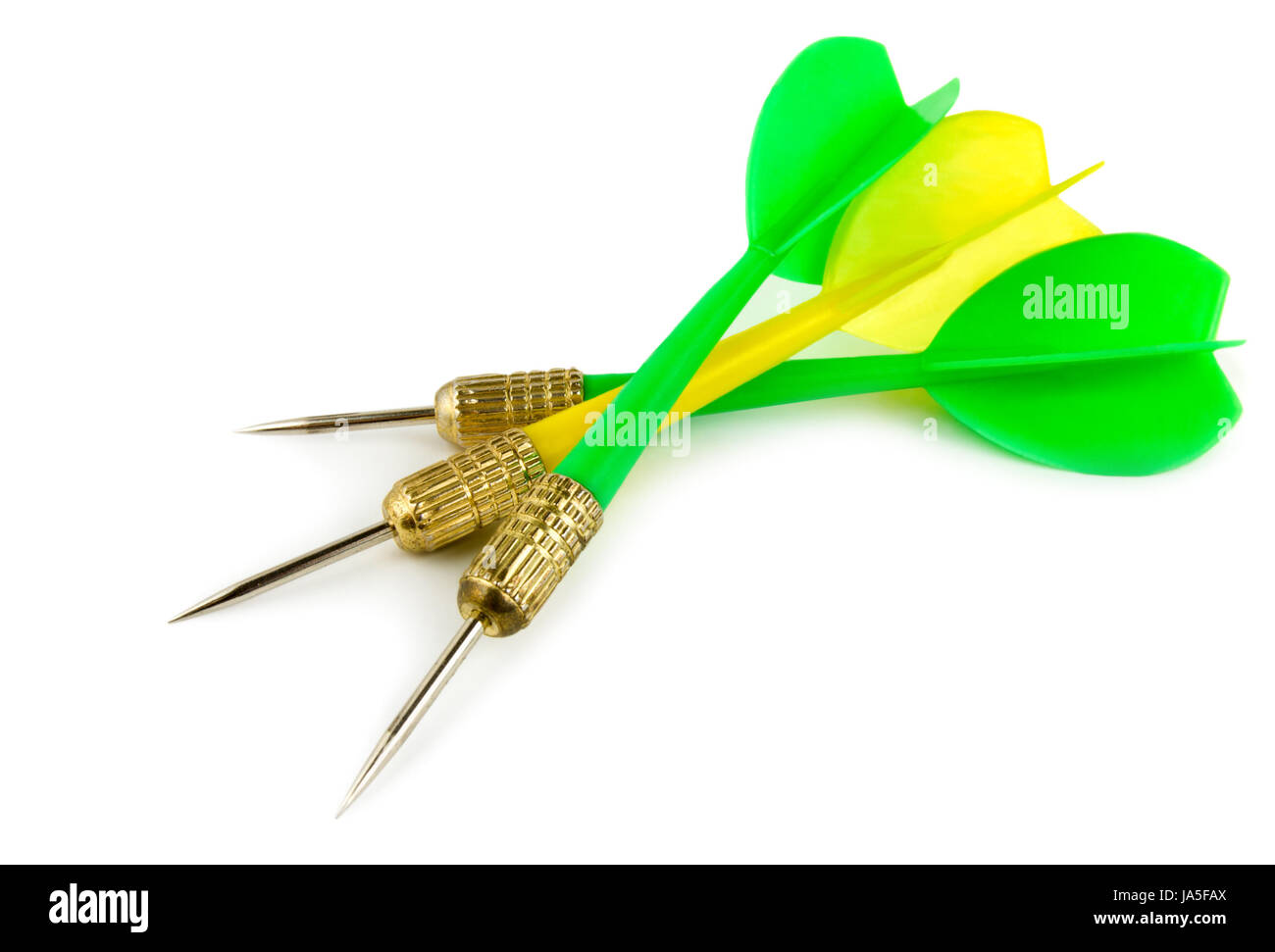 Dart isolated on white background Stock Photo - Alamy