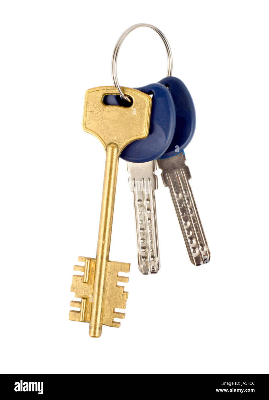 Keys isolated on white background Stock Photo - Alamy