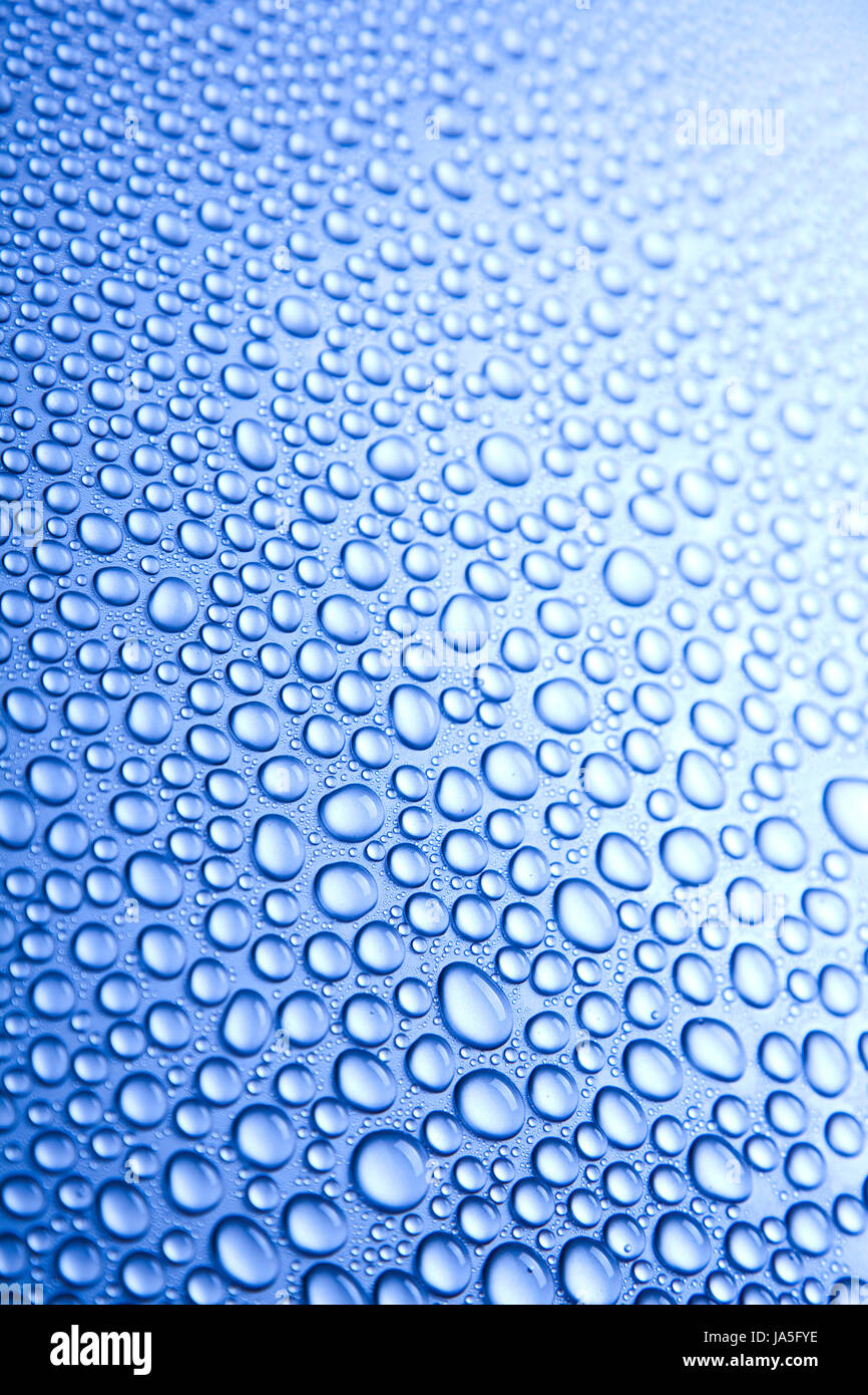 blue, drop, wet, abstract, abstraction, rain, water, drip, drops ...