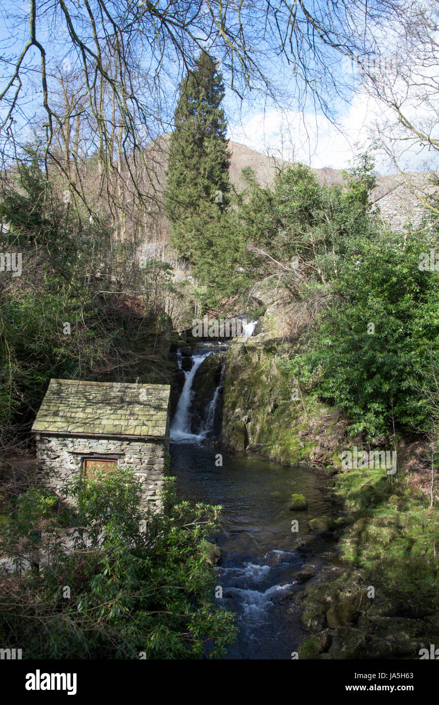 Rydal falls hi-res stock photography and images - Alamy