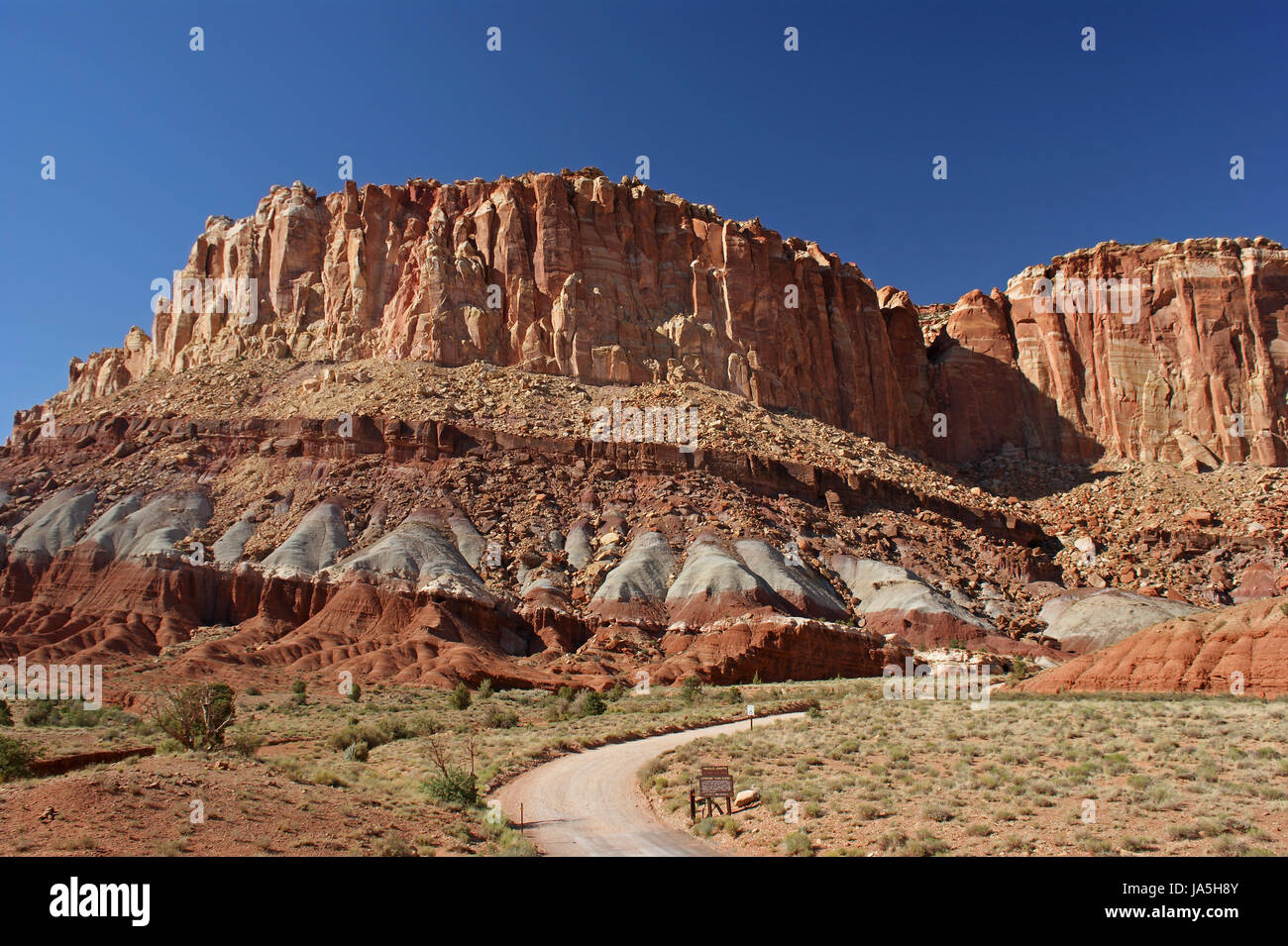 desert, wasteland, usa, america, washtub, mountain, blue, desert ...