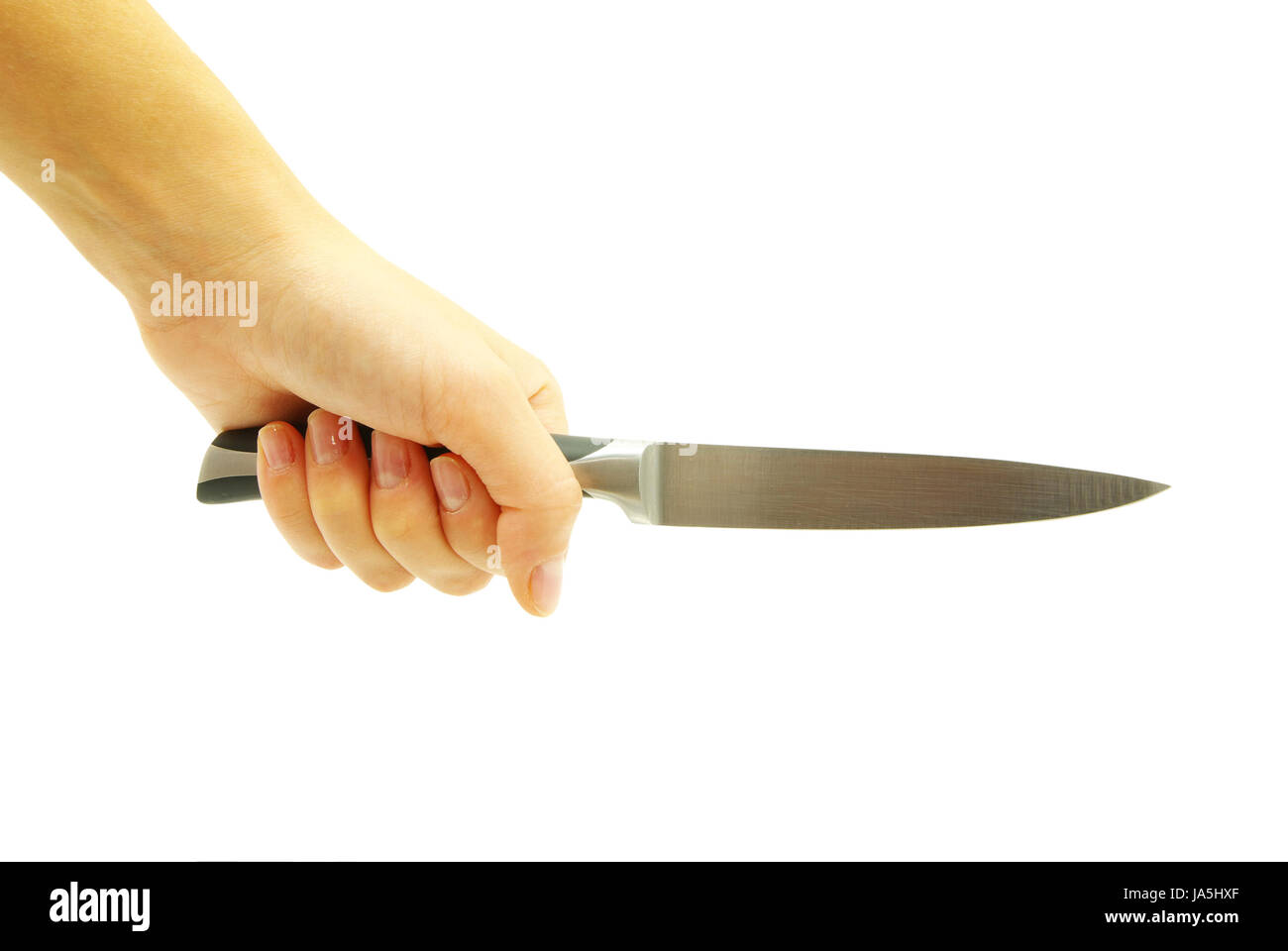 Kitchen knife damaged blade on hi-res stock photography and images - Alamy