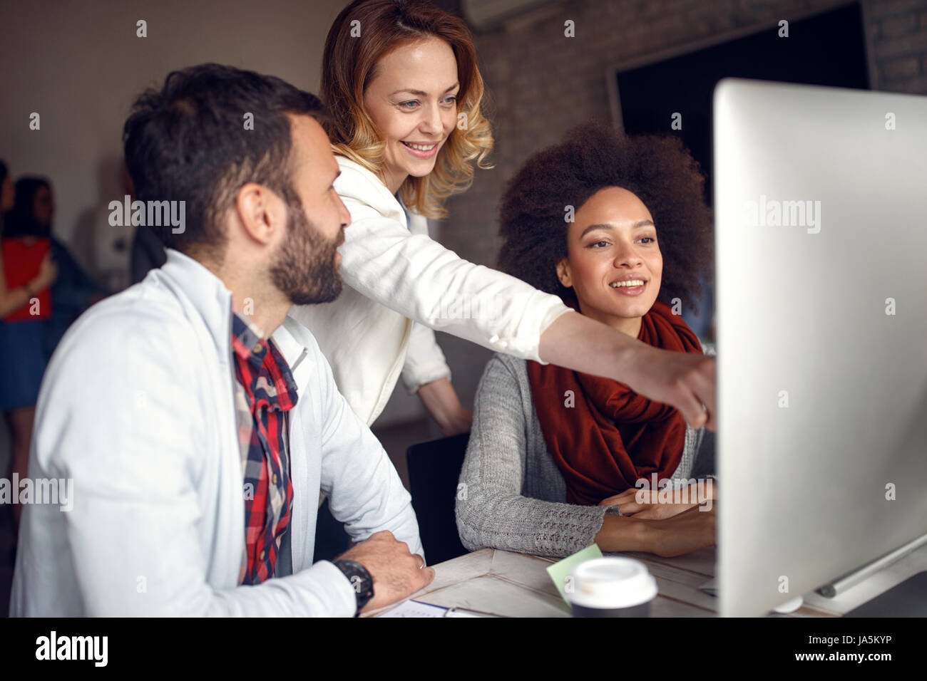 Female project manager in hi-res stock photography and images - Alamy
