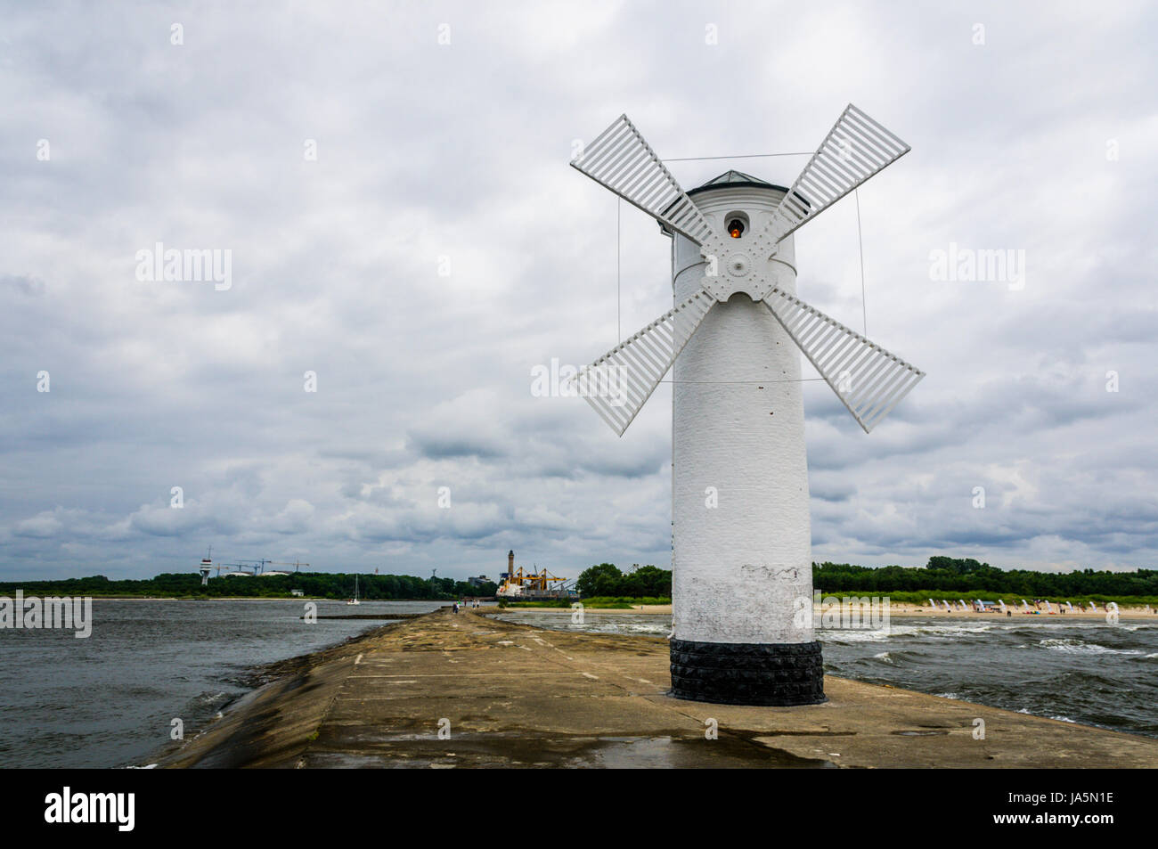windmill, mill, wheel, ferris wheel, giant wheel, wind engine, harbor ...