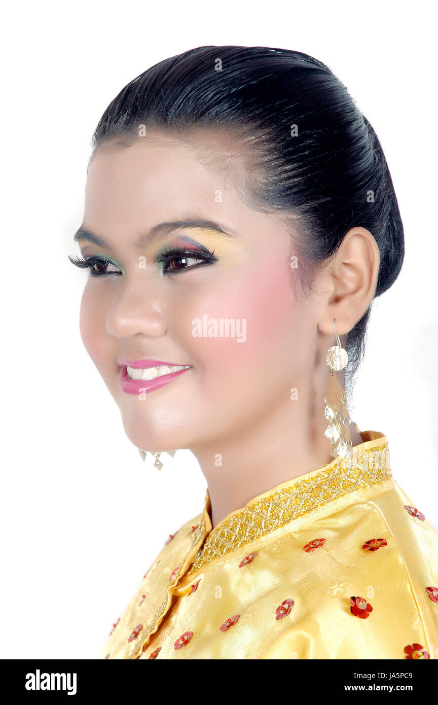 beautiful, beauteously, nice, female, indonesia, borneo, asian, young ...
