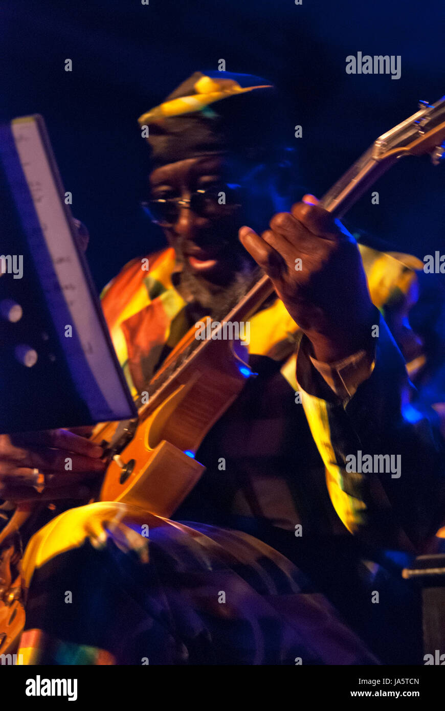 James Blood Ulmer Trio performance in the City Winery in New York Stock ...