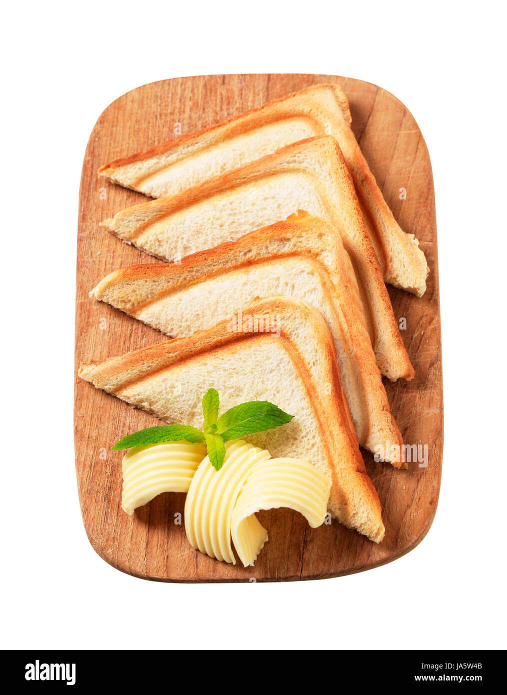 Triangle sandwich cutout hi-res stock photography and images - Alamy