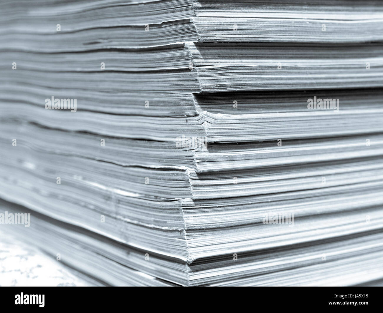 Pile of office paper documents or letters Stock Photo - Alamy