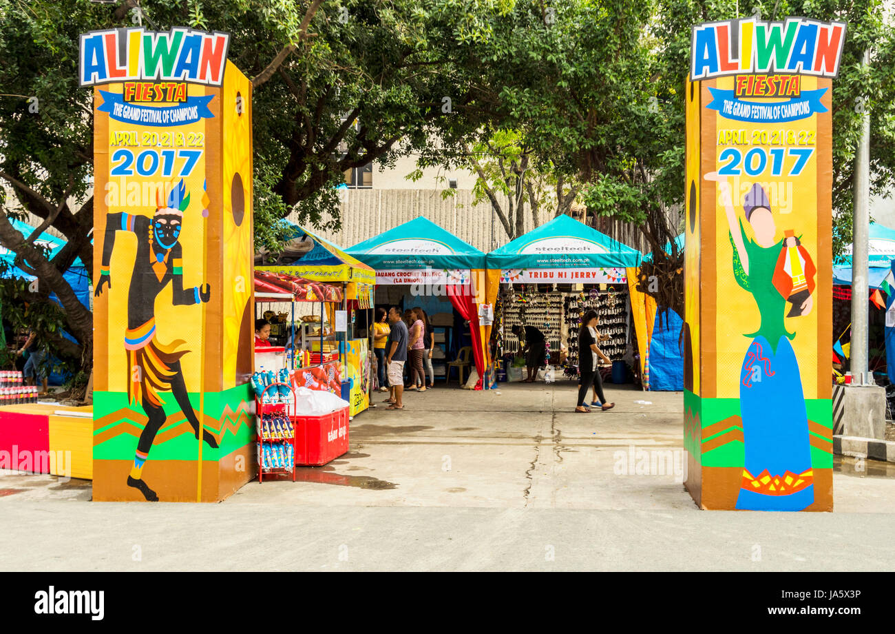 Aliwan Fiesta Manila Philippines Stock Photo - Alamy