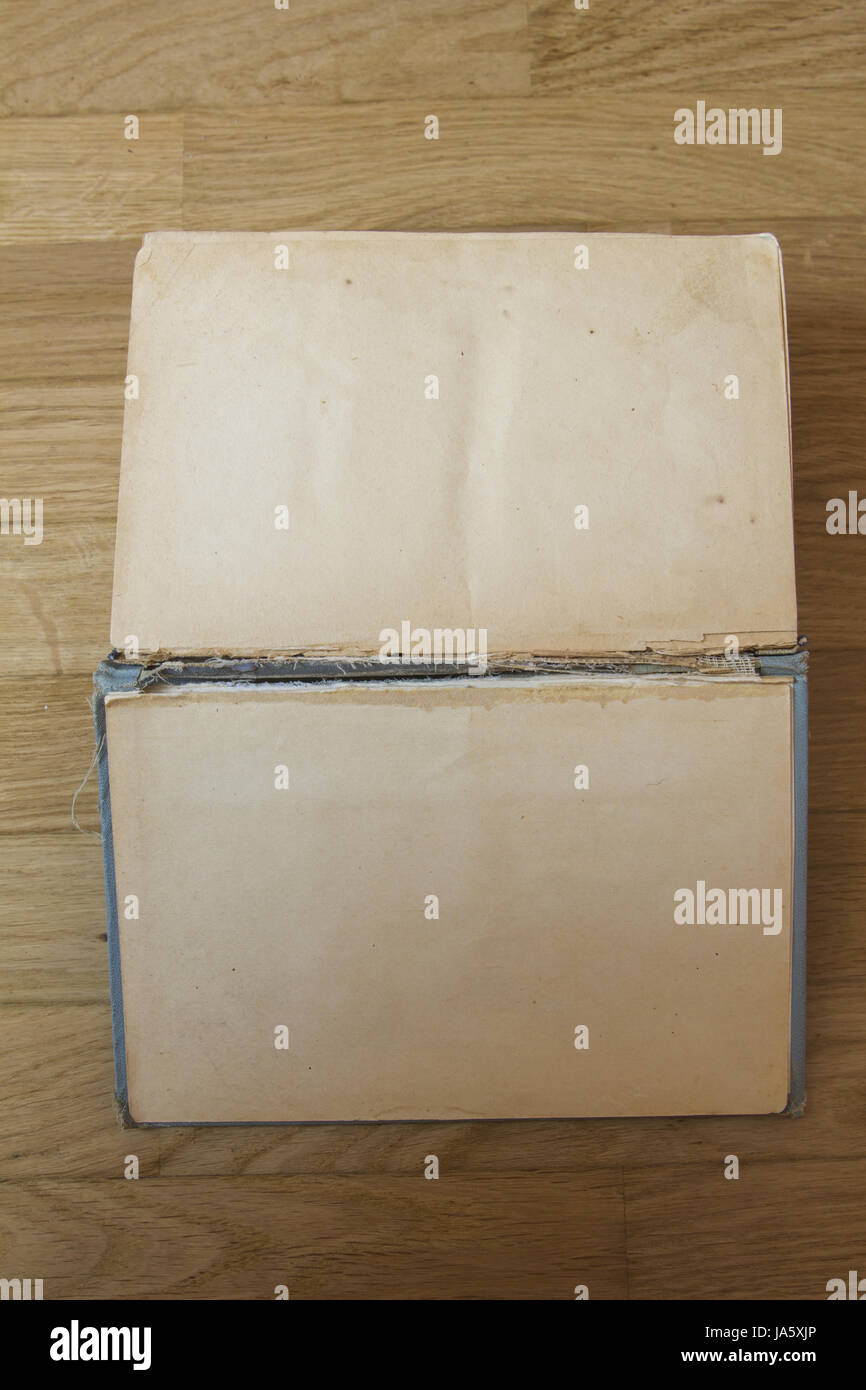 open old book on white background Stock Photo - Alamy