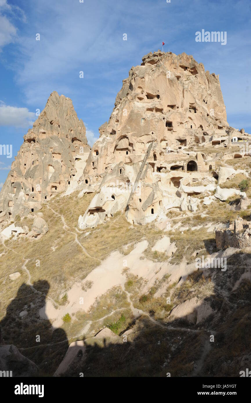 rock, turkey, caves, cappadocia, erosion, world cultural heritage ...