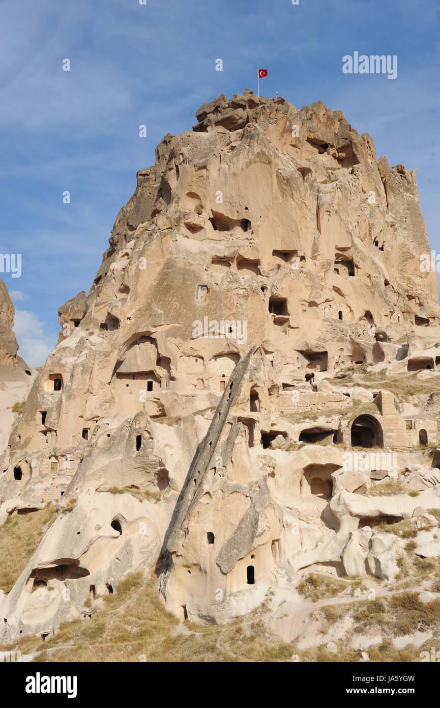 rock, turkey, caves, cappadocia, erosion, world cultural heritage ...