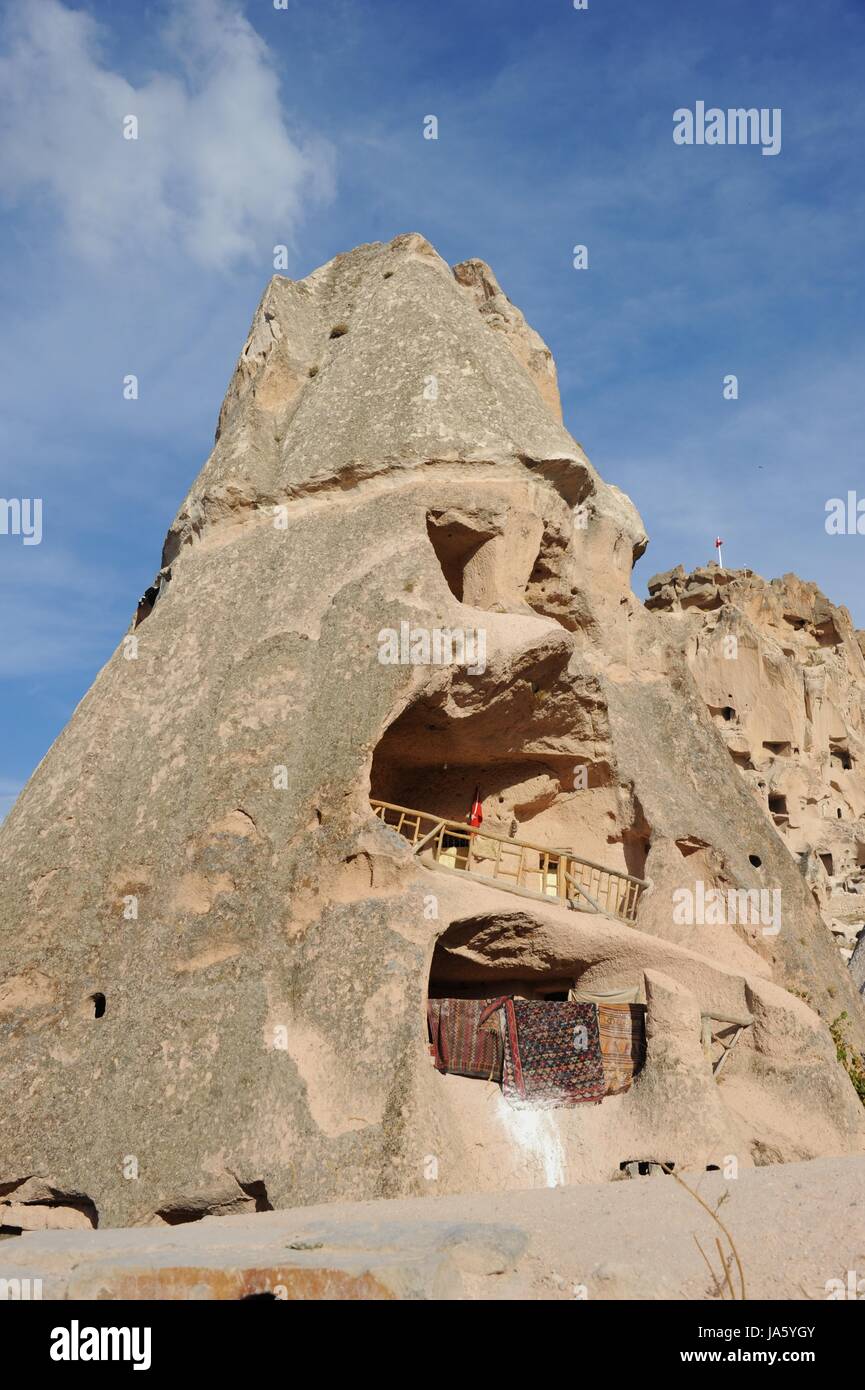 rock, turkey, caves, cappadocia, erosion, world cultural heritage ...