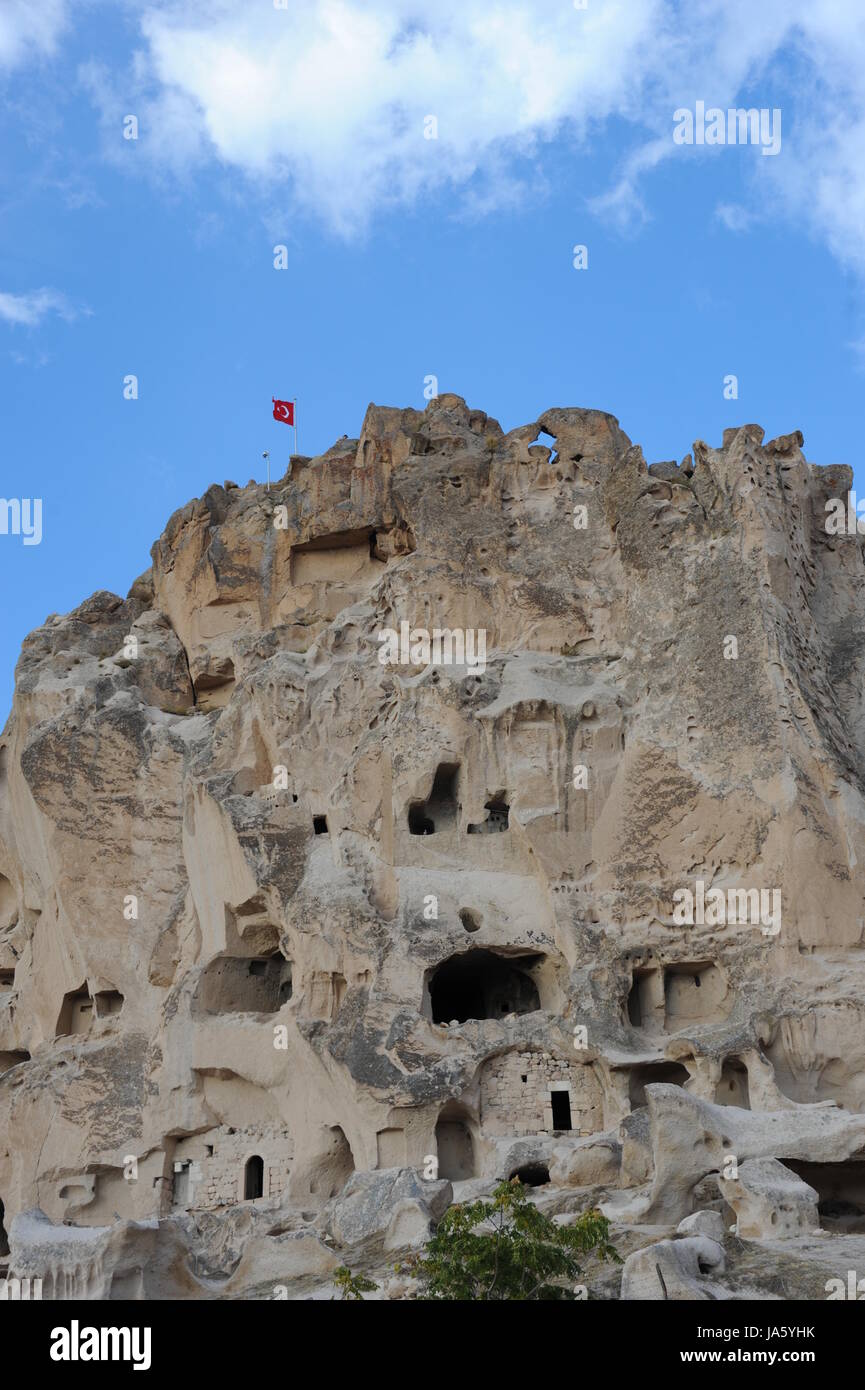 rock, turkey, caves, cappadocia, erosion, world cultural heritage ...