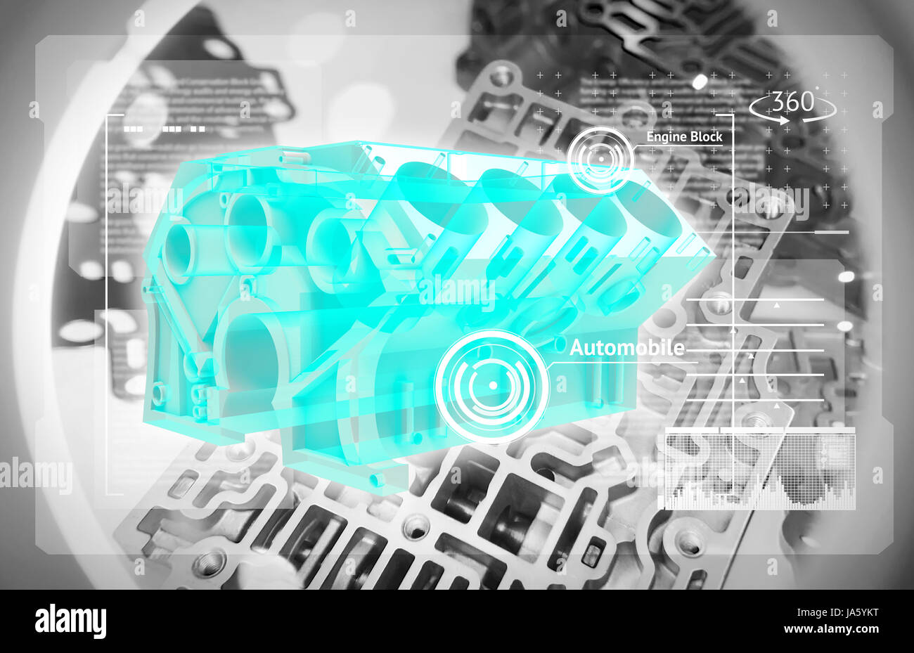 Augmented reality industrial magnifying glass lamp technology and ...