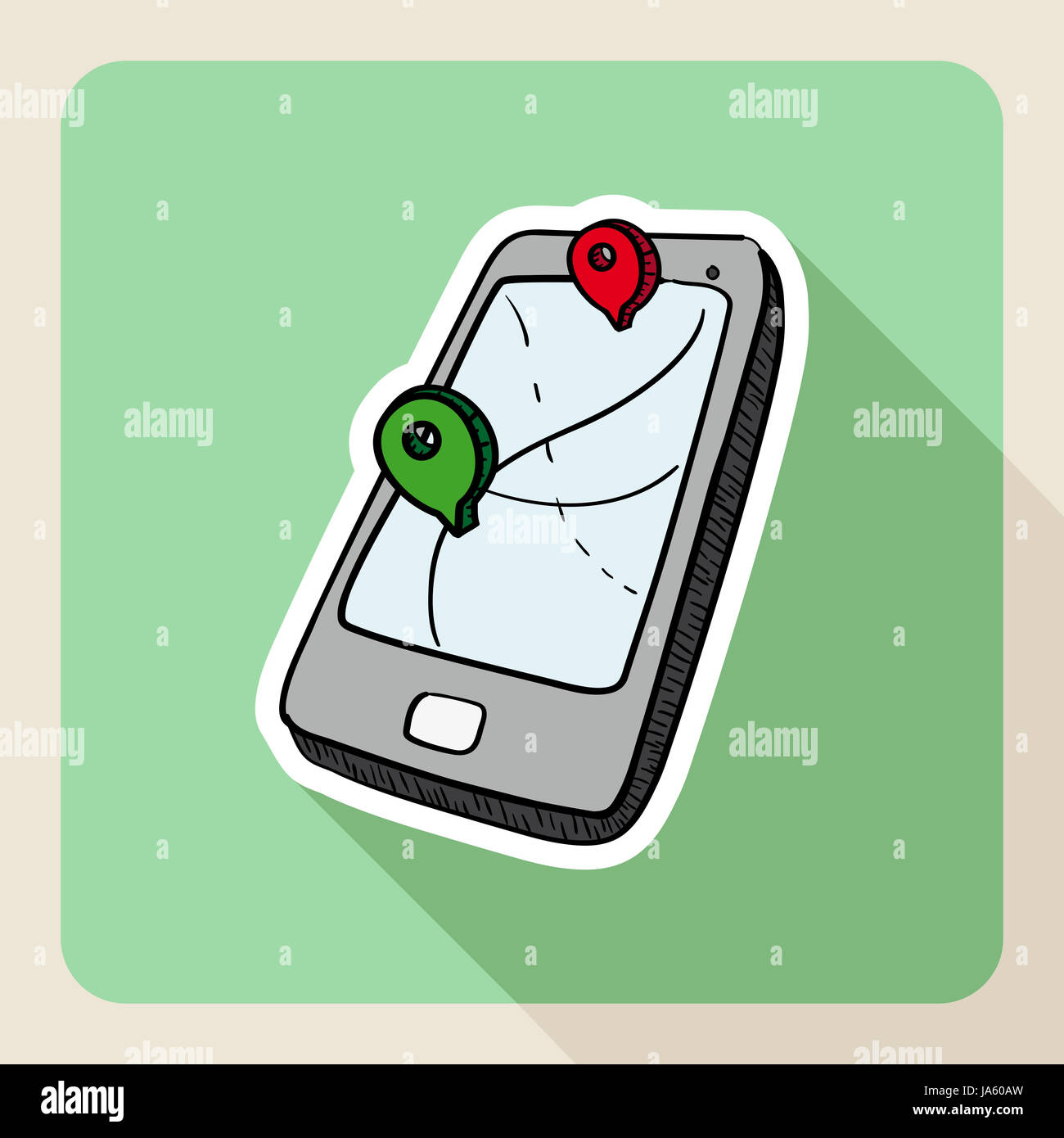 telephone, phone, house, building, application, hand, model, design ...