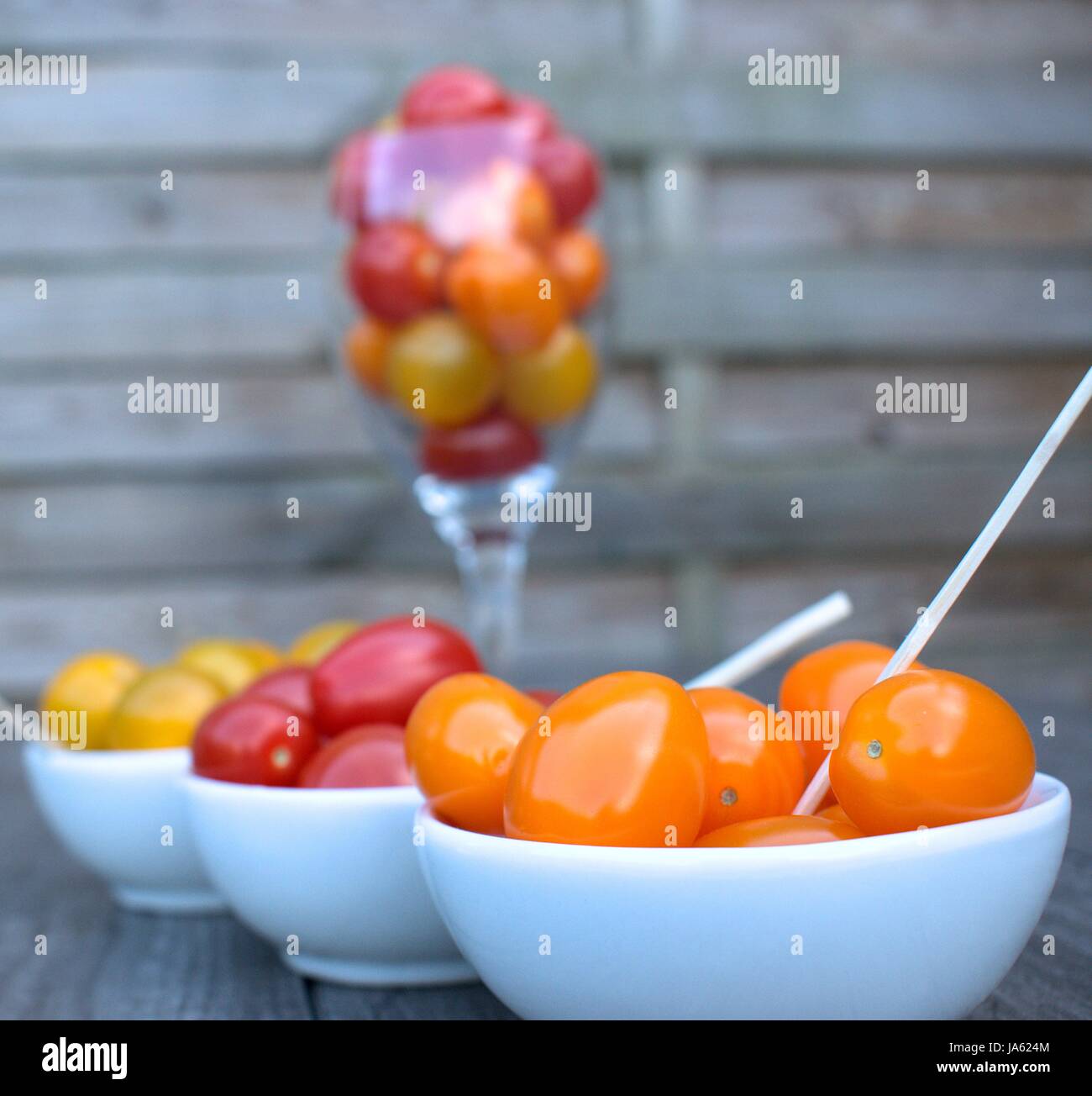 Ripe tomato cocktail in a wine glass Stock Photo - Alamy