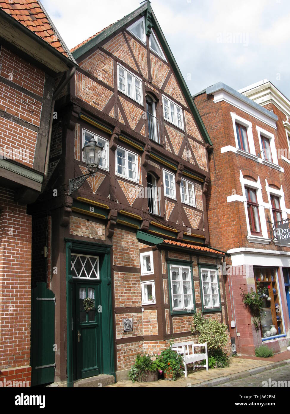 house, building, historical, city, town, old town, frame-work, germany ...