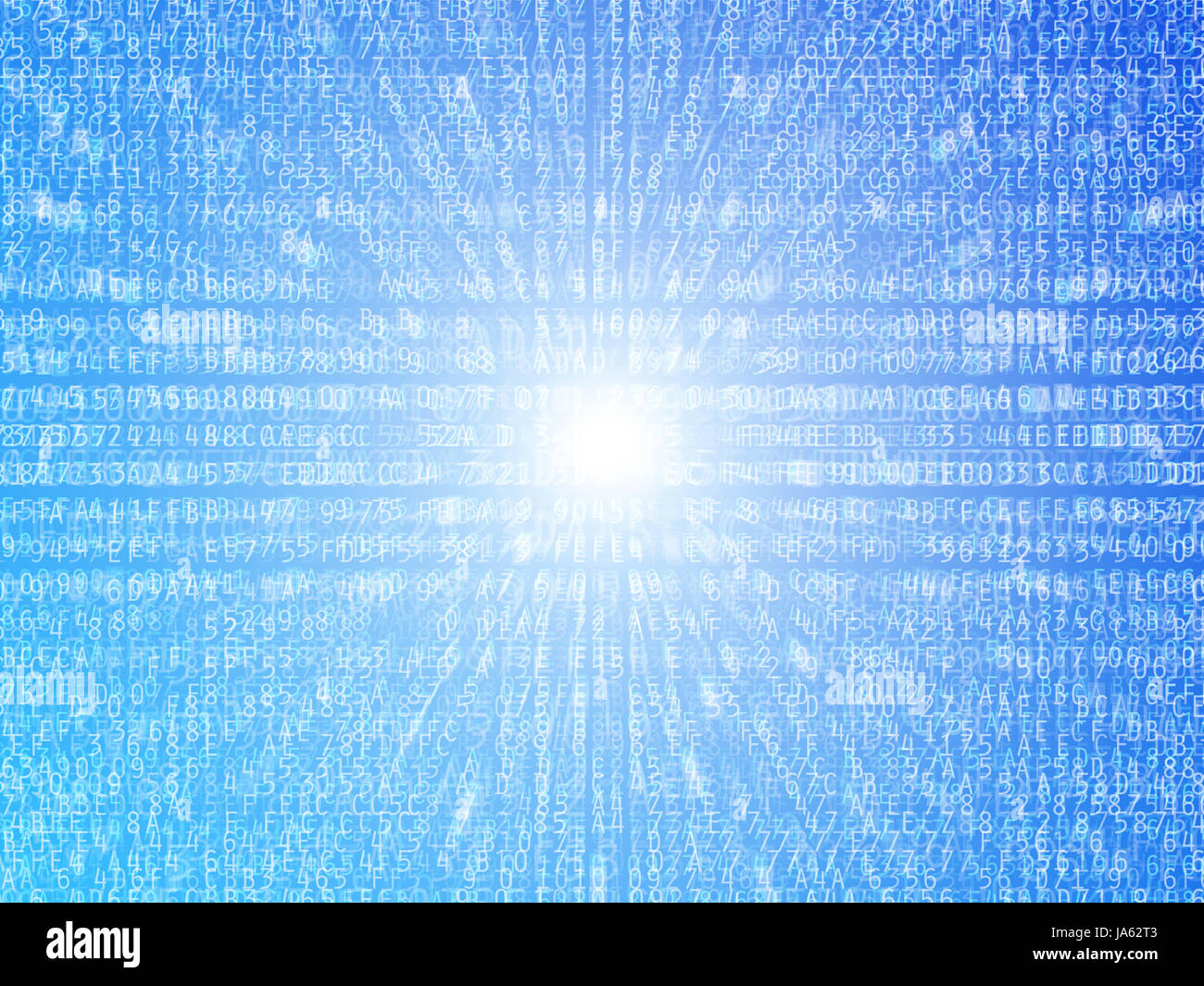 program, code, matrix, hexadecimal, explosion, burst, blue, type ...