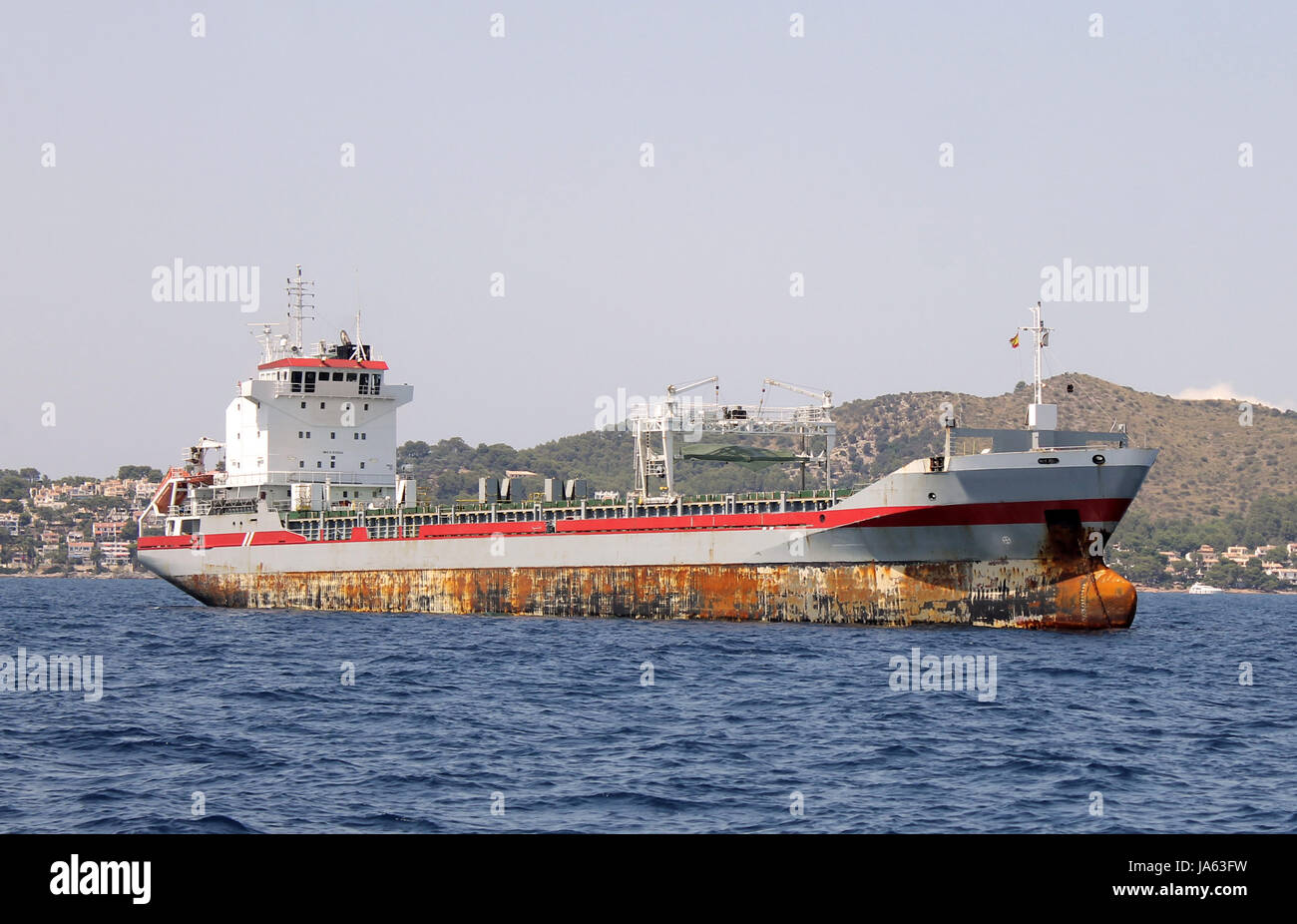 blue, industry, industrial, traffic, transportation, horizontal, vessel ...