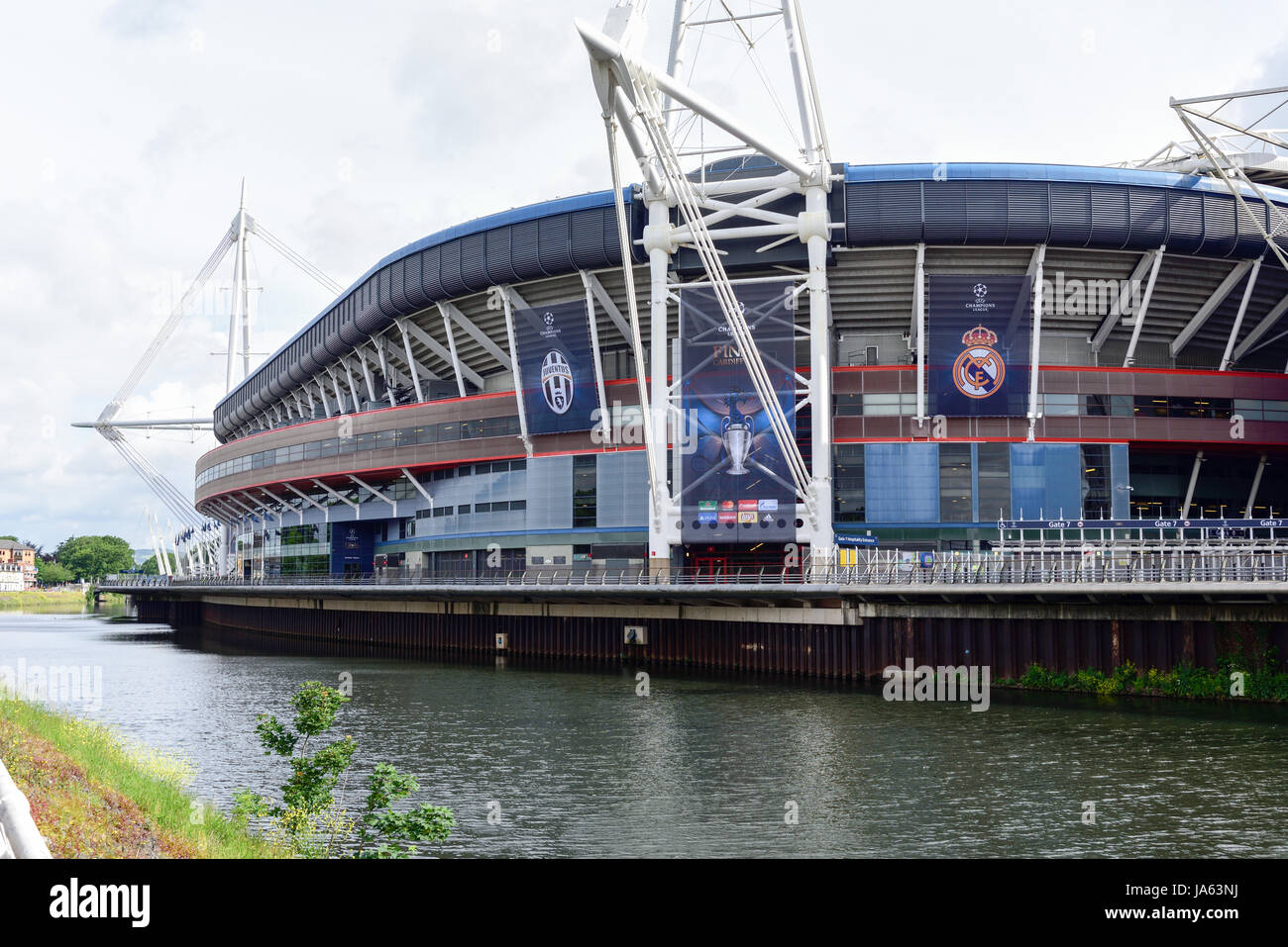 Uefa Champions League Final Cardiff Football High Resolution Stock ...