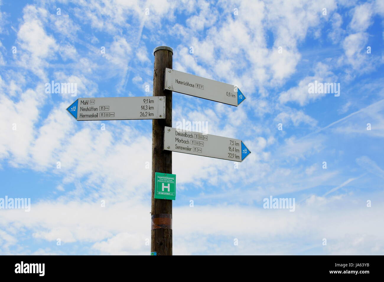 sign, signal, signpost, path, rhineland-palatinate, sign, signal ...