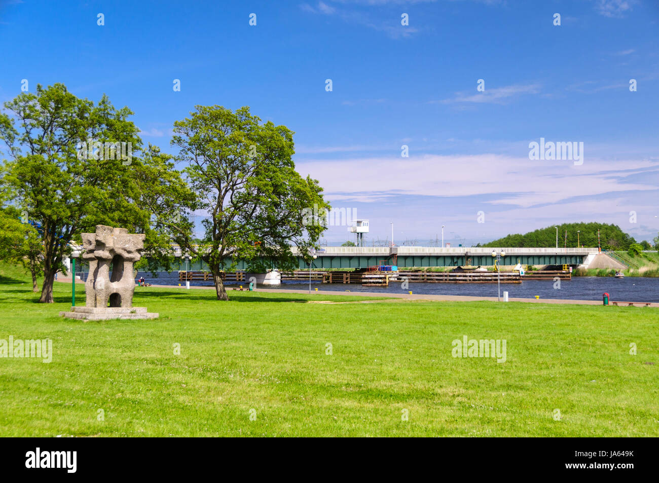 viaduct, conning bridge, bridge, river, water, park, parkway, viaduct ...