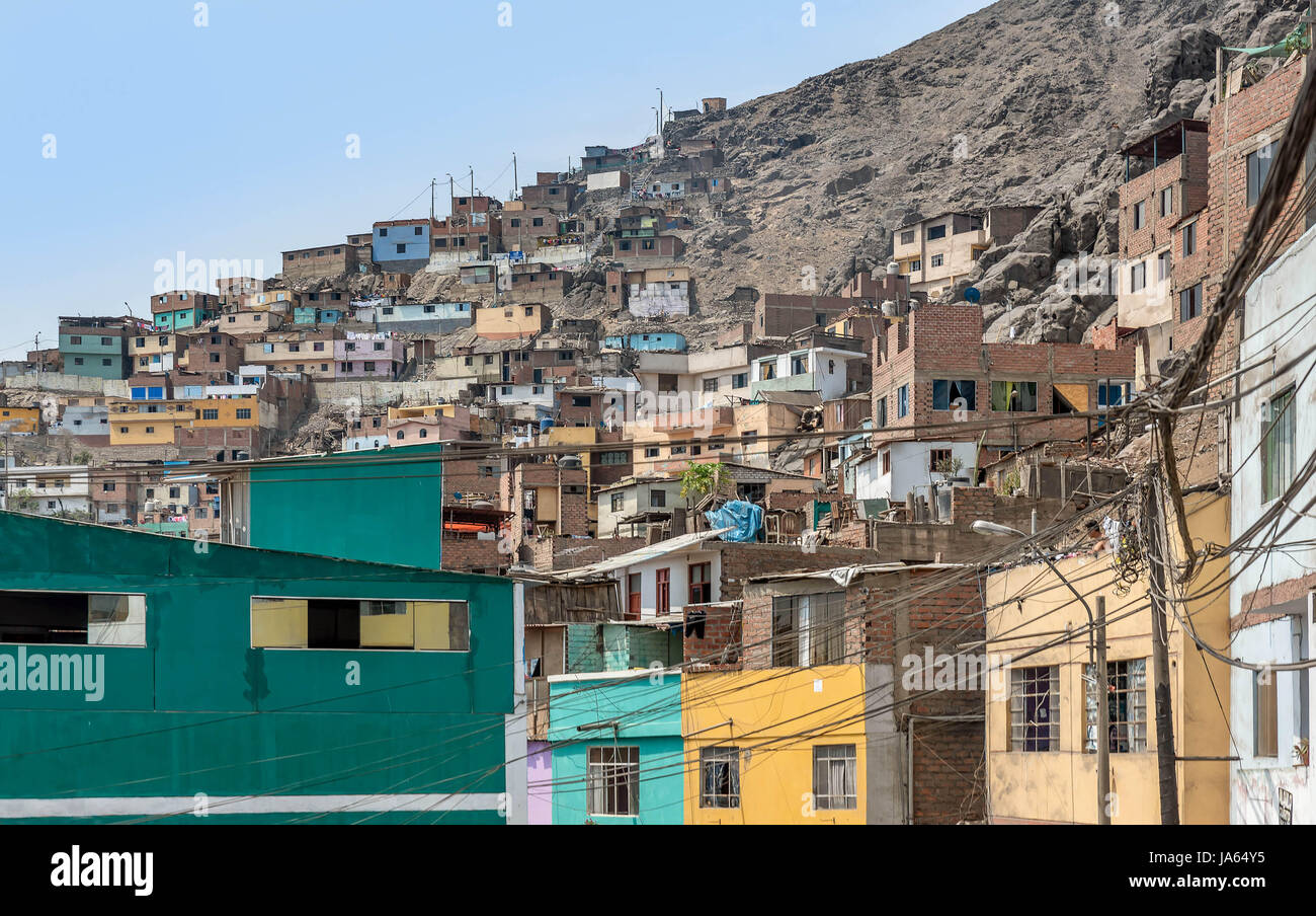 Lima poverty hi-res stock photography and images - Alamy