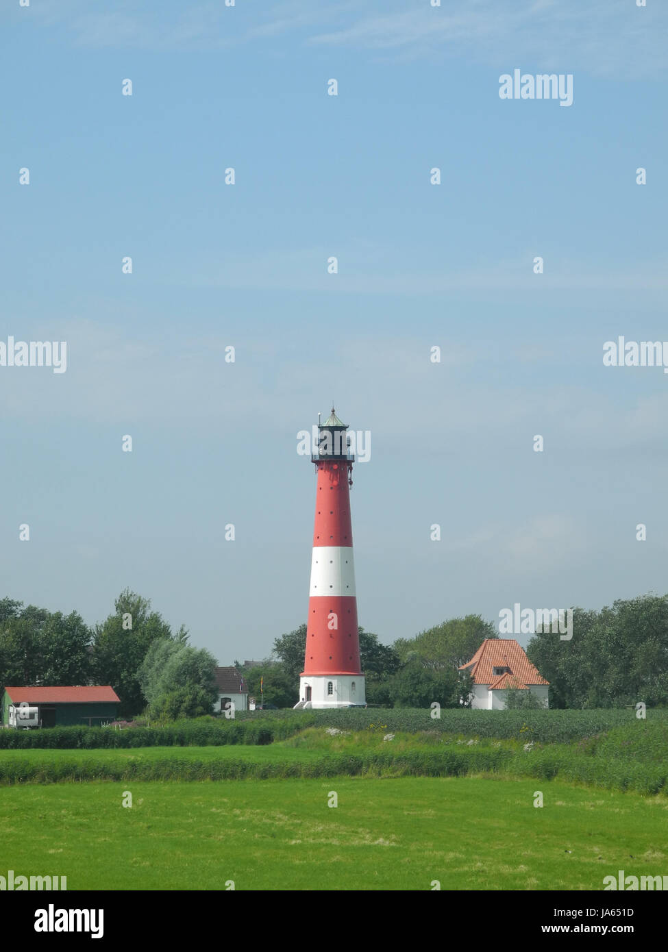 lighthouse on pellworm Stock Photo - Alamy