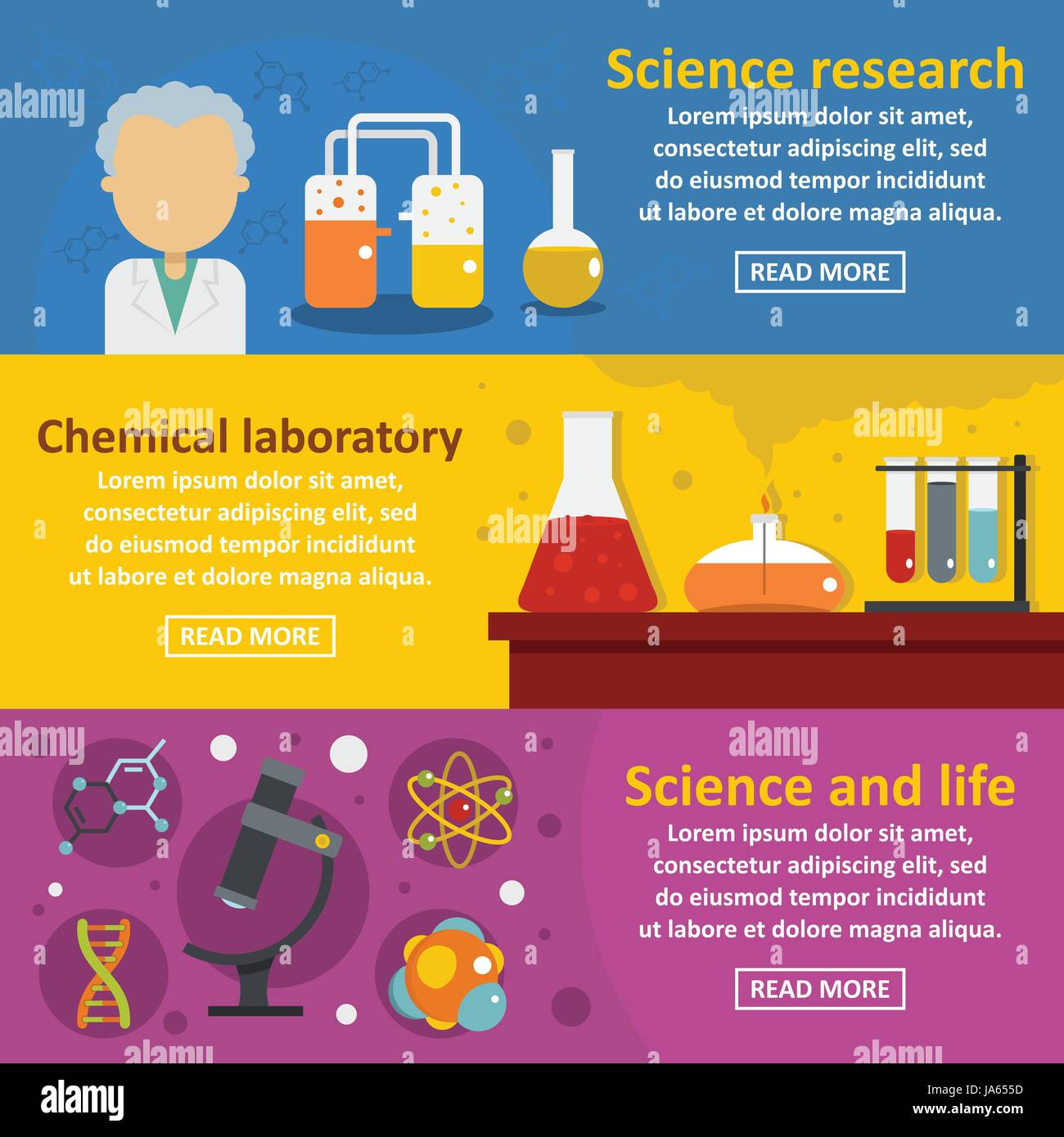Science Banner High Resolution Stock Photography and Images - Alamy