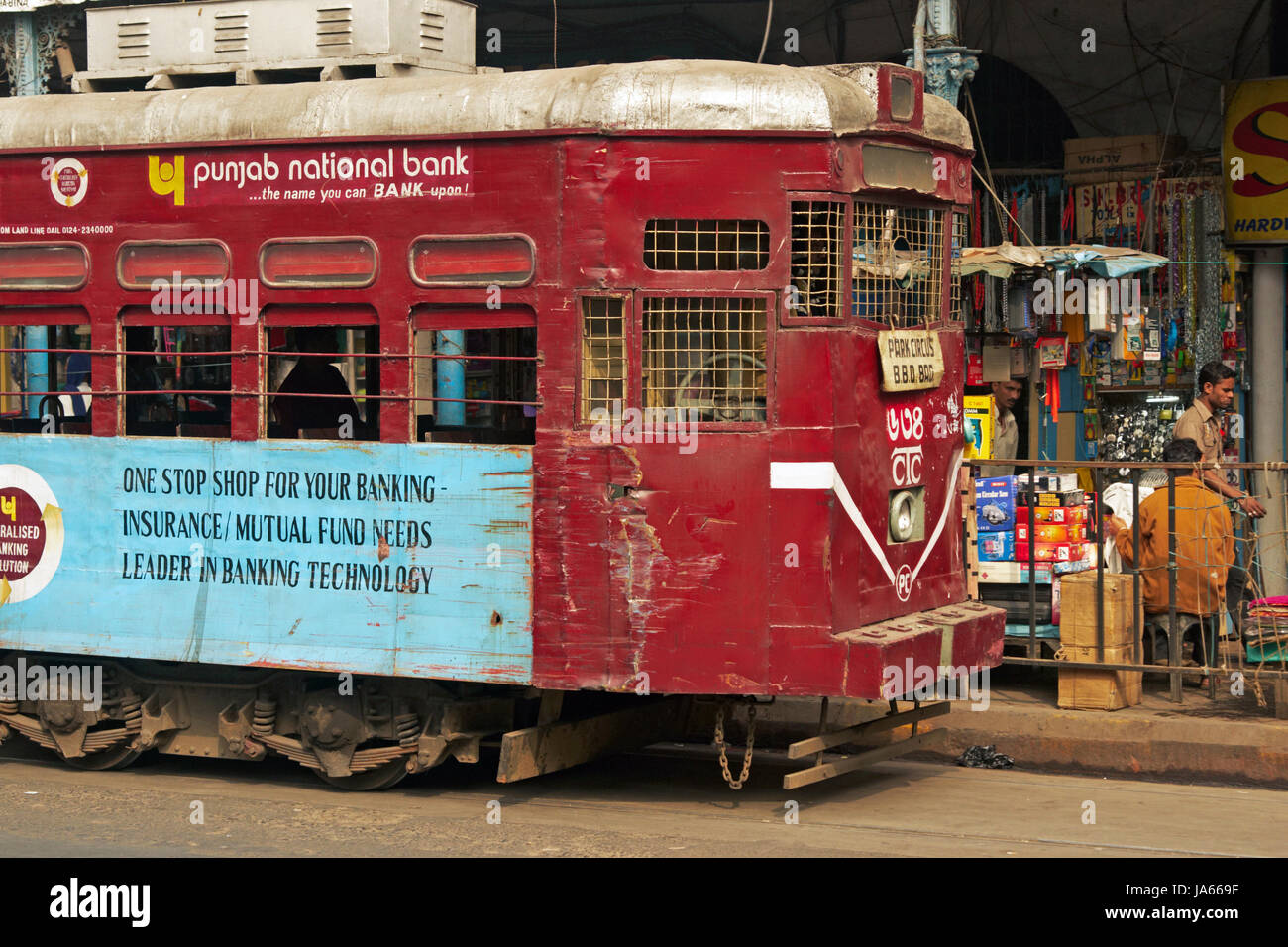 Historic tram carriage hi-res stock photography and images - Alamy